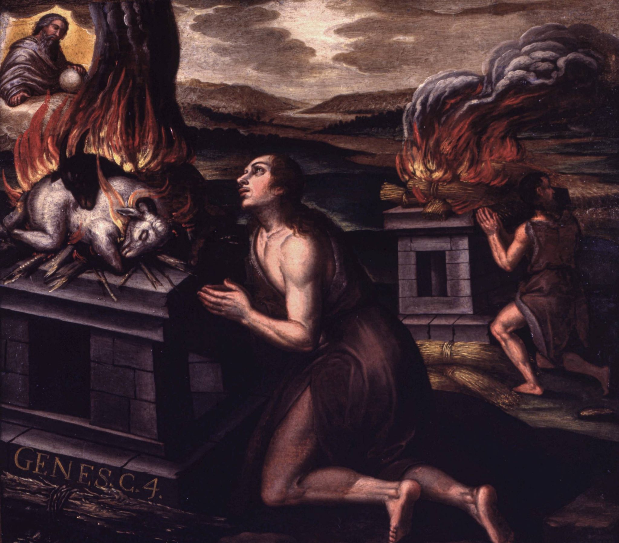 The sacrifices of Cain and Abel – Museu de Alberto Sampaio