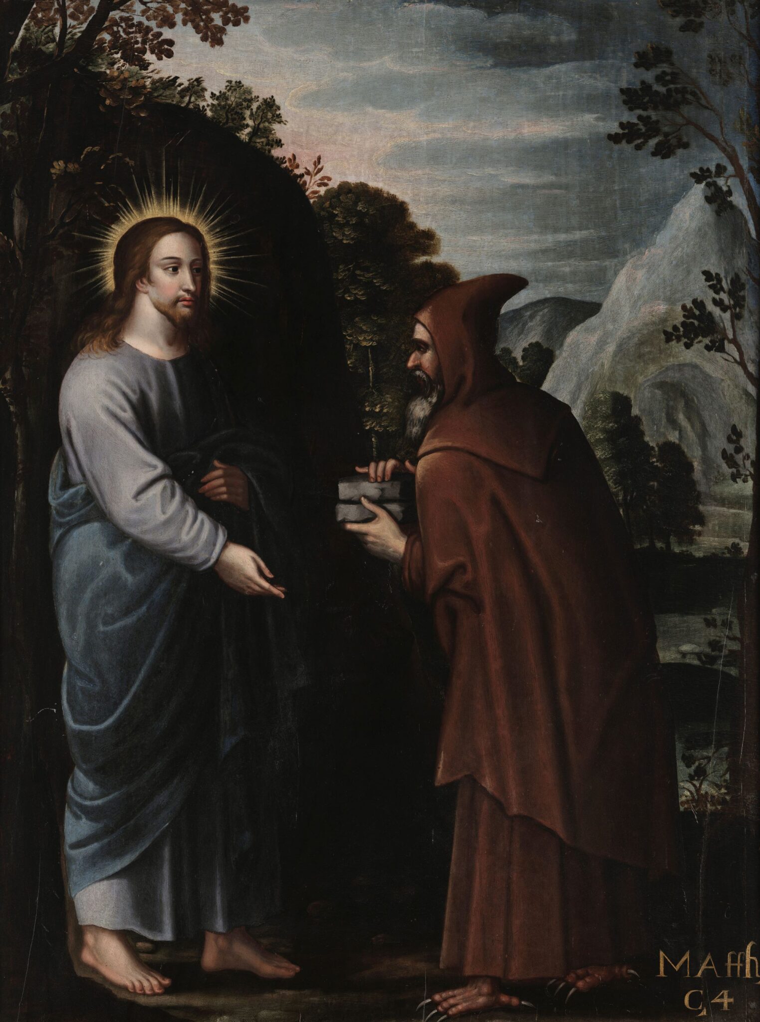 The first temptation of Jesus – Museu de Alberto Sampaio